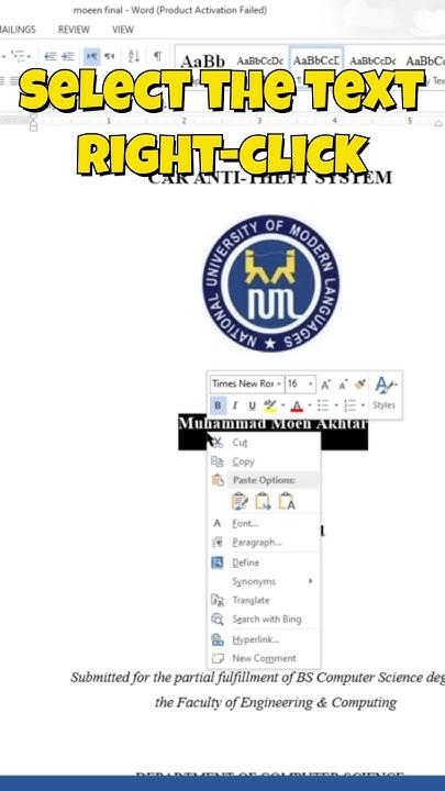 How to Hide Text in Microsoft Word | Secret Tips You Didn't Know! - YouTube