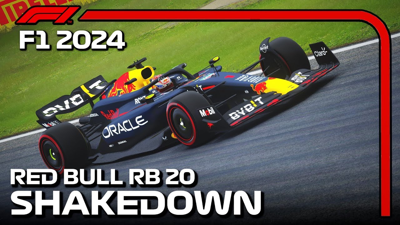 F1 2024 Redbull shakedown RB20 Onboard + TV cam at Silverstone｜# ...