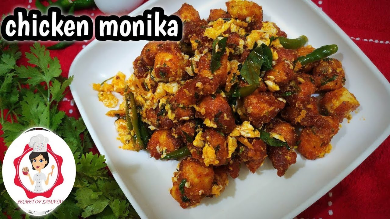 CHICKEN MONICA - MONICA CHICKEN /Chicken Dry Fry Tamil - YouTube