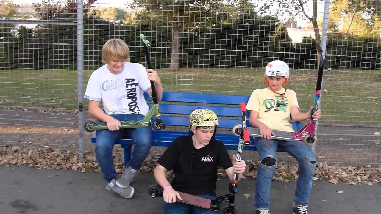 Ollie Bennett + Antony Wood + Cameron Keane Scooter Check and Clips ...