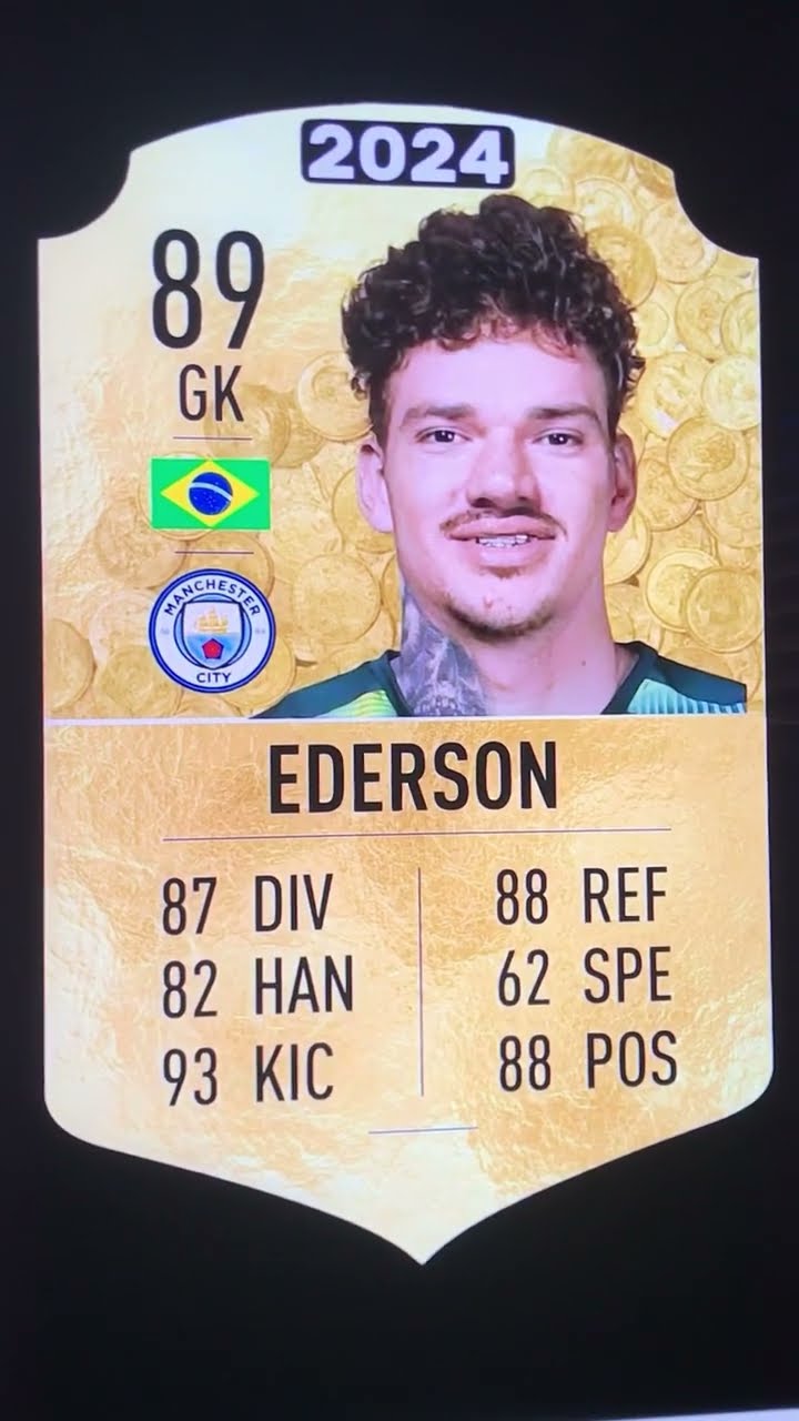 Ederson fifa future (icon card at the end!!!!!) #fifa #footballshorts # ...