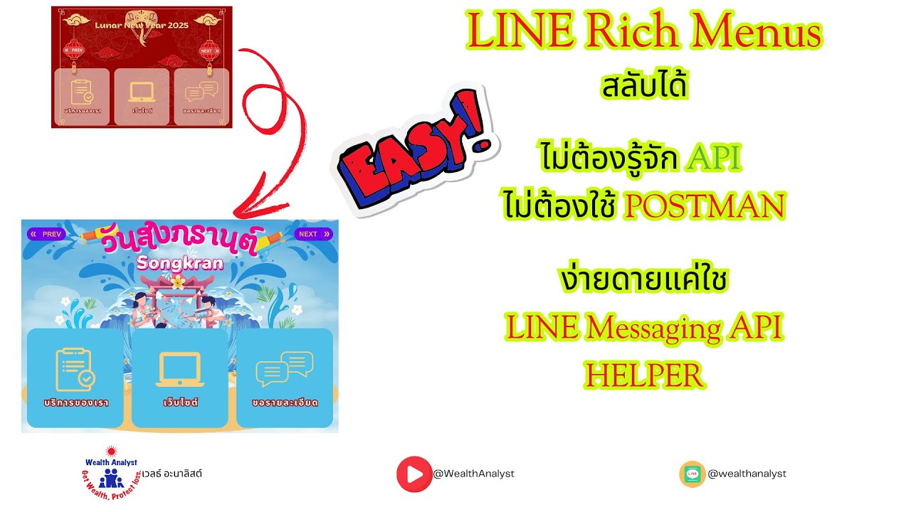 Switching LINE Rich Menus: A Complete Guide - สร้างไลน์ริชเมนูสลับได้ ...
