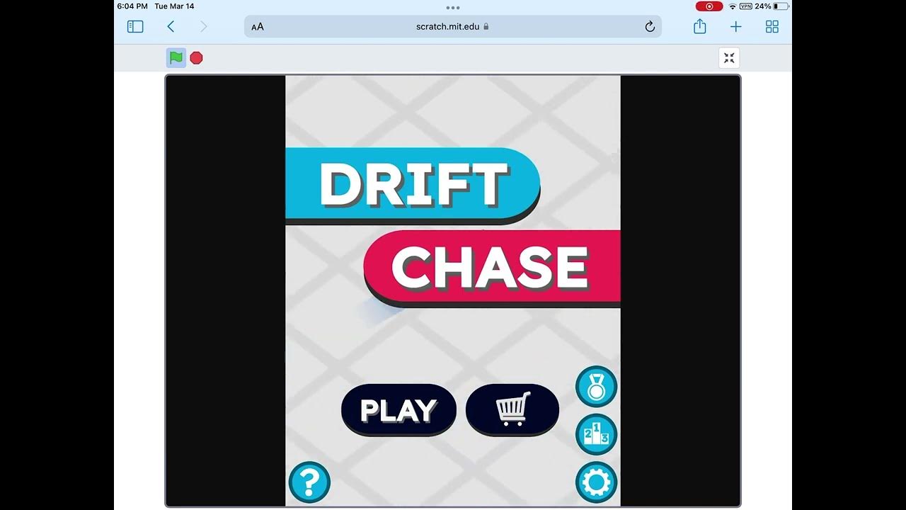 My score in "Drift Chase" on Scratch. - YouTube