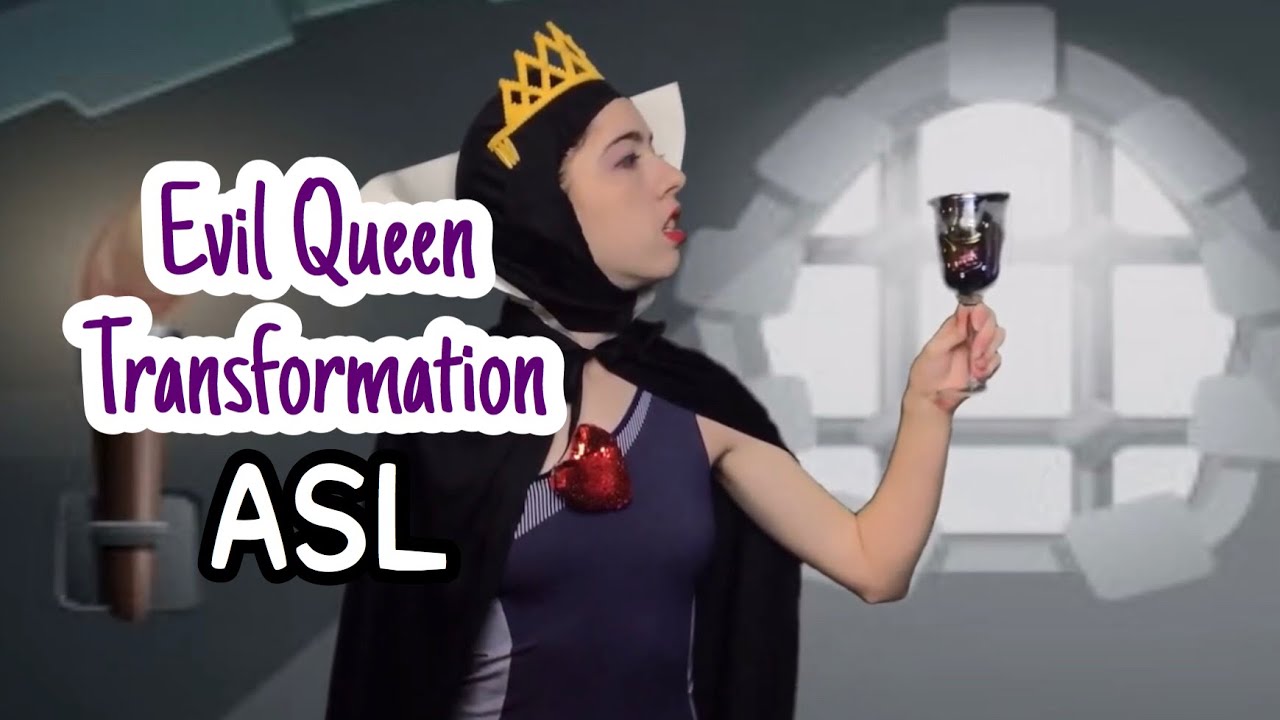 The Evil Queens Transformation - YouTube