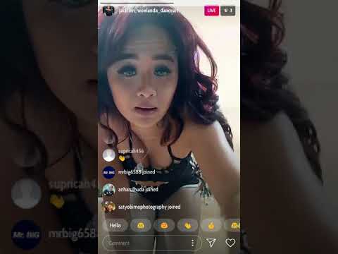 insta live | joget desah desah