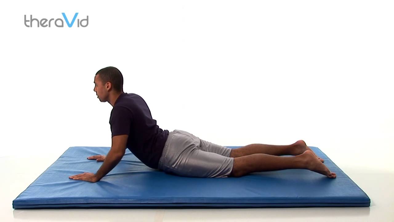 Prone Press Ups - YouTube