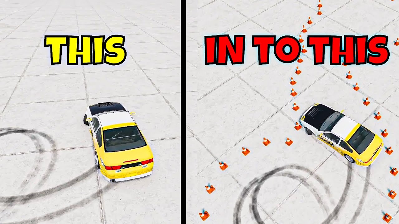 How to perform impossible drifts and stunts | BeamNG Drive - YouTube