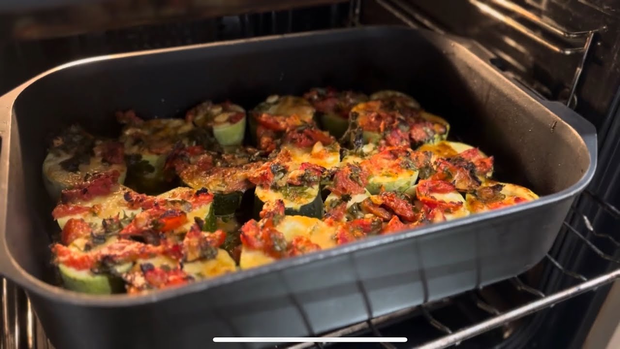 Mmm Delish! Zucchini alla Pizzaiola | Recipe - YouTube
