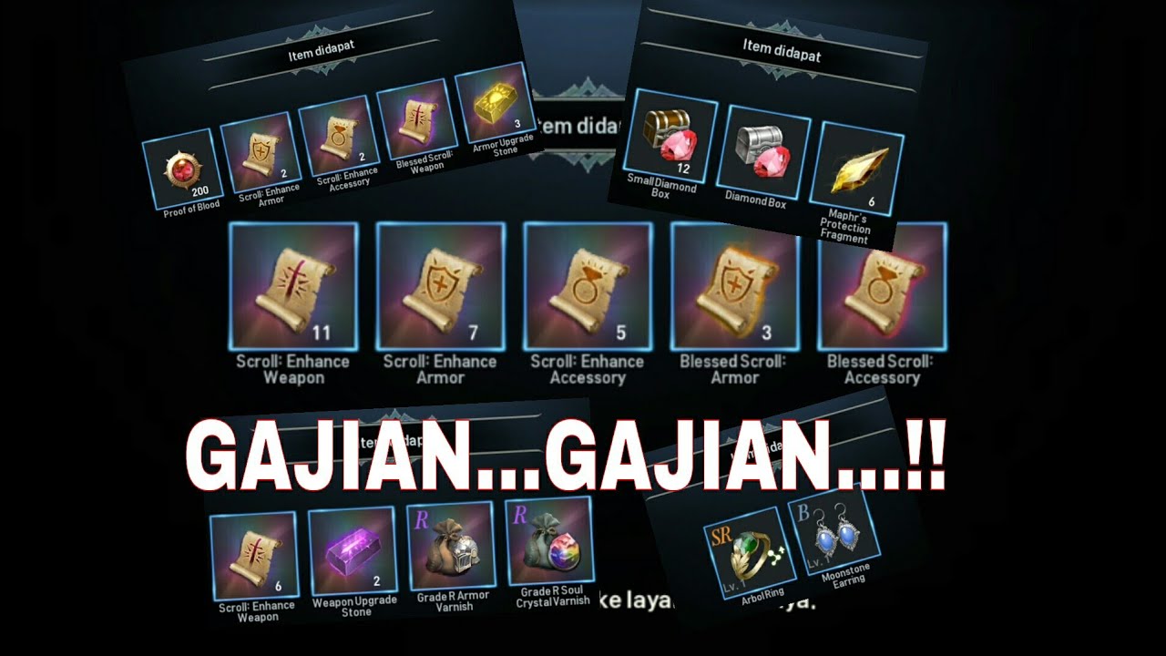 Lineage 2 Revolution Open 500+ Box Reward Kenyang!!!! - YouTube