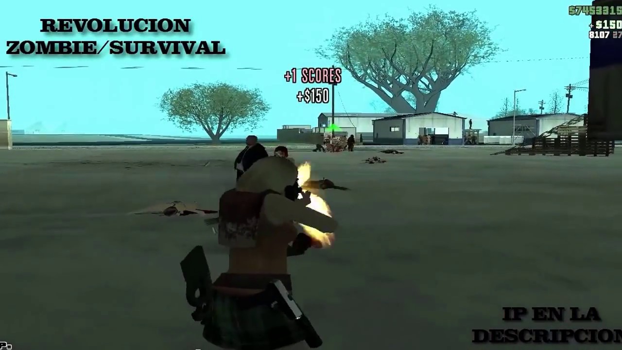 ☠ REVOLUCION ZOMBIE ☠ SERVIDOR ZOMBIE ESPAÑOL SURVIVAL GTA SAMP - YouTube
