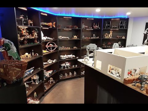 Huge Lego Star Wars room and collection - YouTube