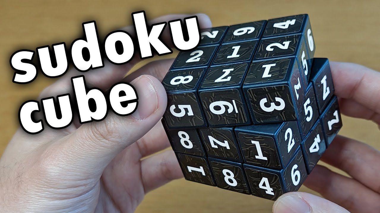 they put SUDOKU on a RUBIK'S CUBE... - YouTube