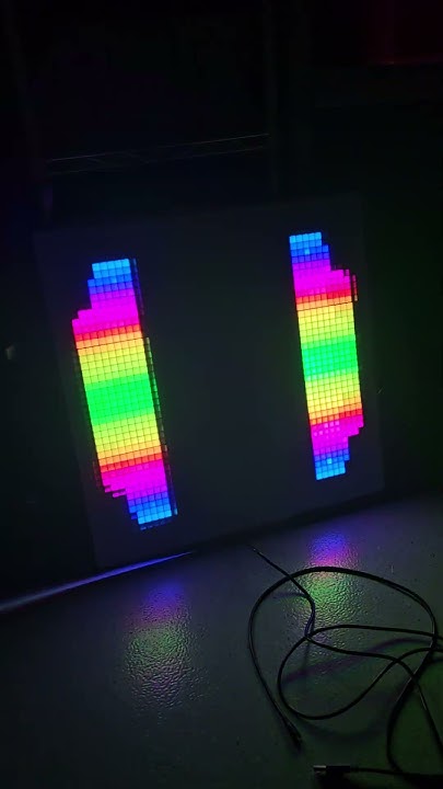 Sound Reactive Wled Matrix Esp32 3dprinting Arduino Maker Vanhalen Stemeducation Youtube
