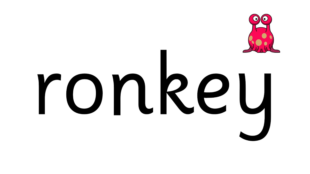 Phonics screening check section 2 words - words only - YouTube