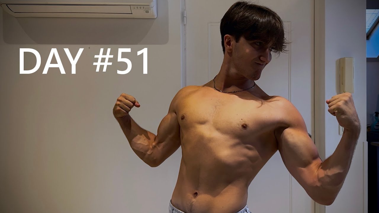 DAY 51 Natural Body Transformation : Arms, Insane Session - YouTube