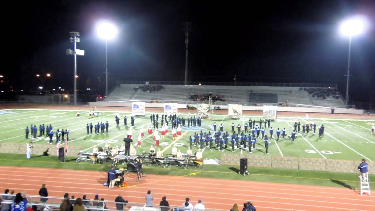 Warren Band & Color Guard 11-17-12 Ramona FT - YouTube