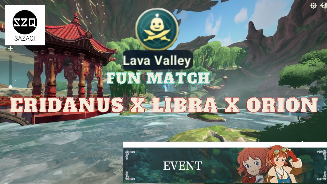 Lava Valley Fun Match. Eridanus x Libra x Orion | Ni No Kuni Cross ...