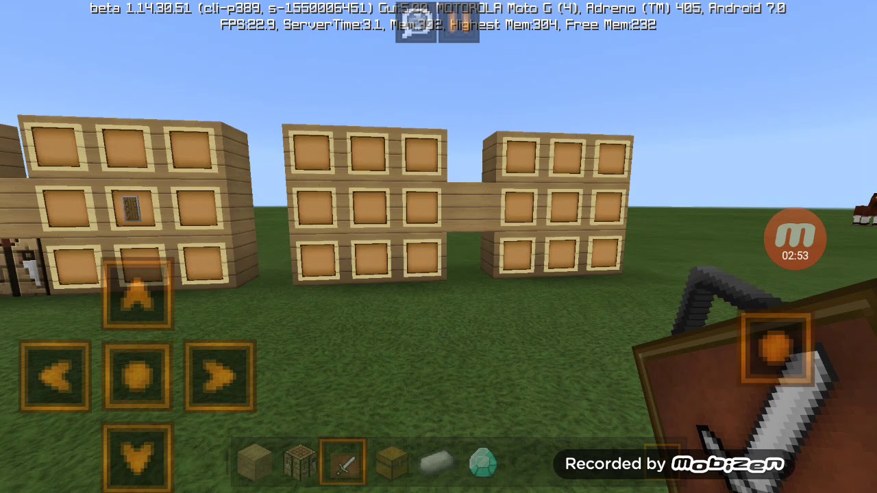 Enseñándole a como hacer crafteos en Minecraft pe - YouTube