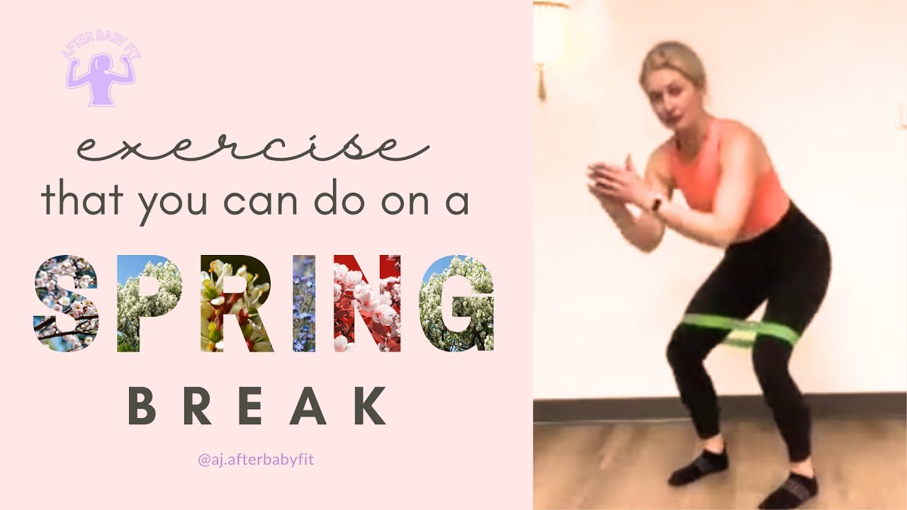 Vacation Workout | Band Exercises | After Baby Fit - YouTube