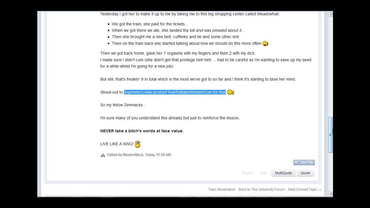 How he handled a major shit test - YouTube