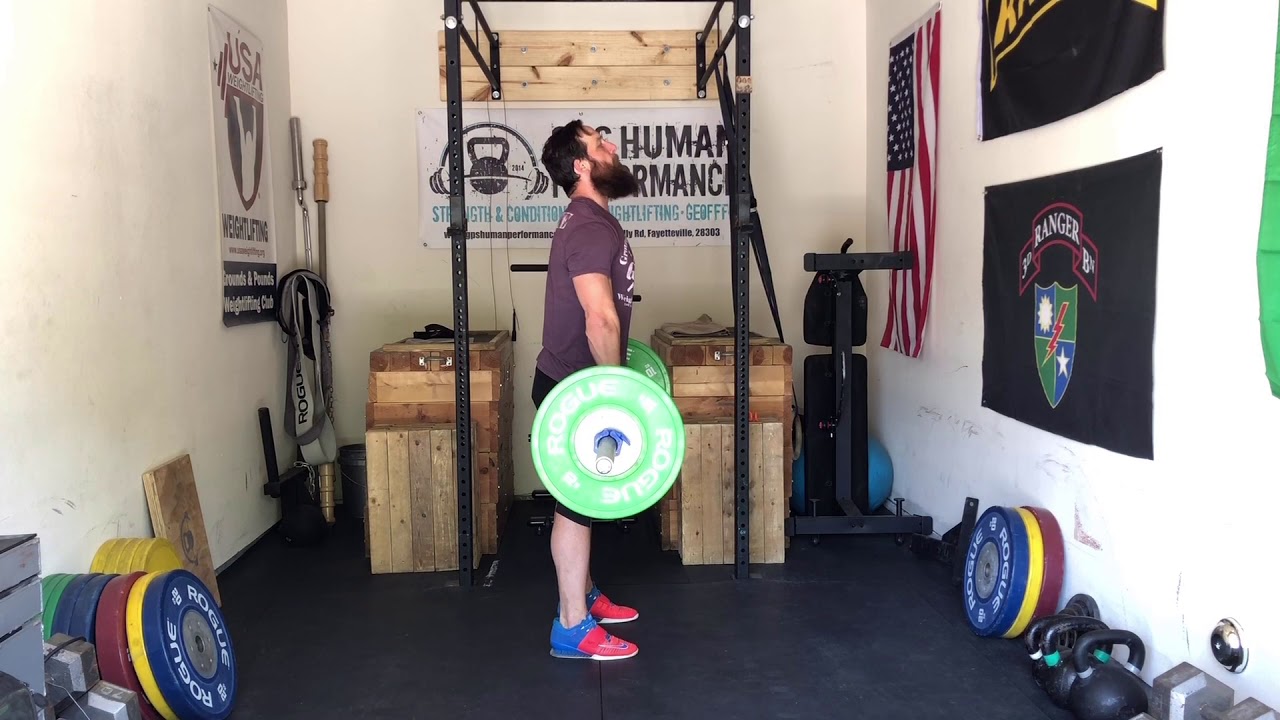 Tall Clean High Pull + Tall Muscle Clean + Front Squat | GPS Human ...