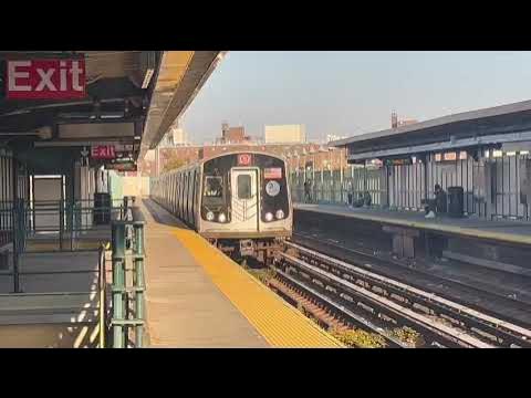 MTA NYCT Subway: 2016-19 Bombardier R179 Subway Car On Shuttle - YouTube