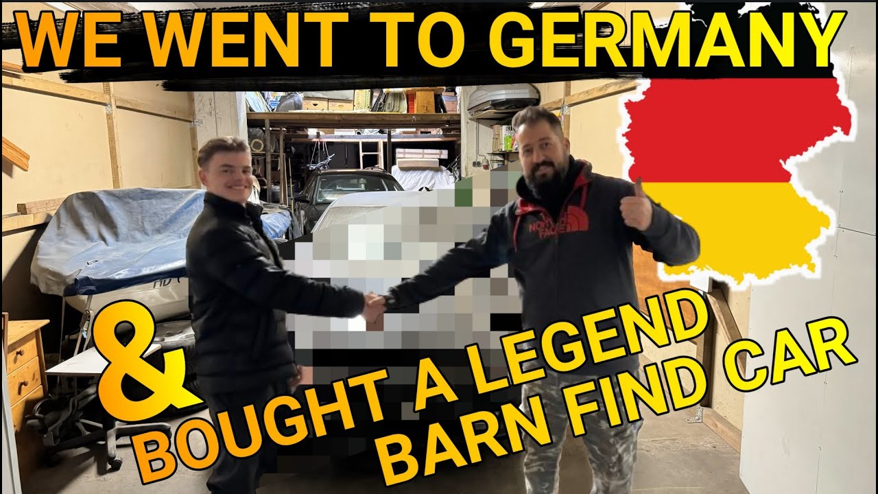 We went to Germany to Buy a LEGEND barn find car! ENGLISH SUBS - YouTube