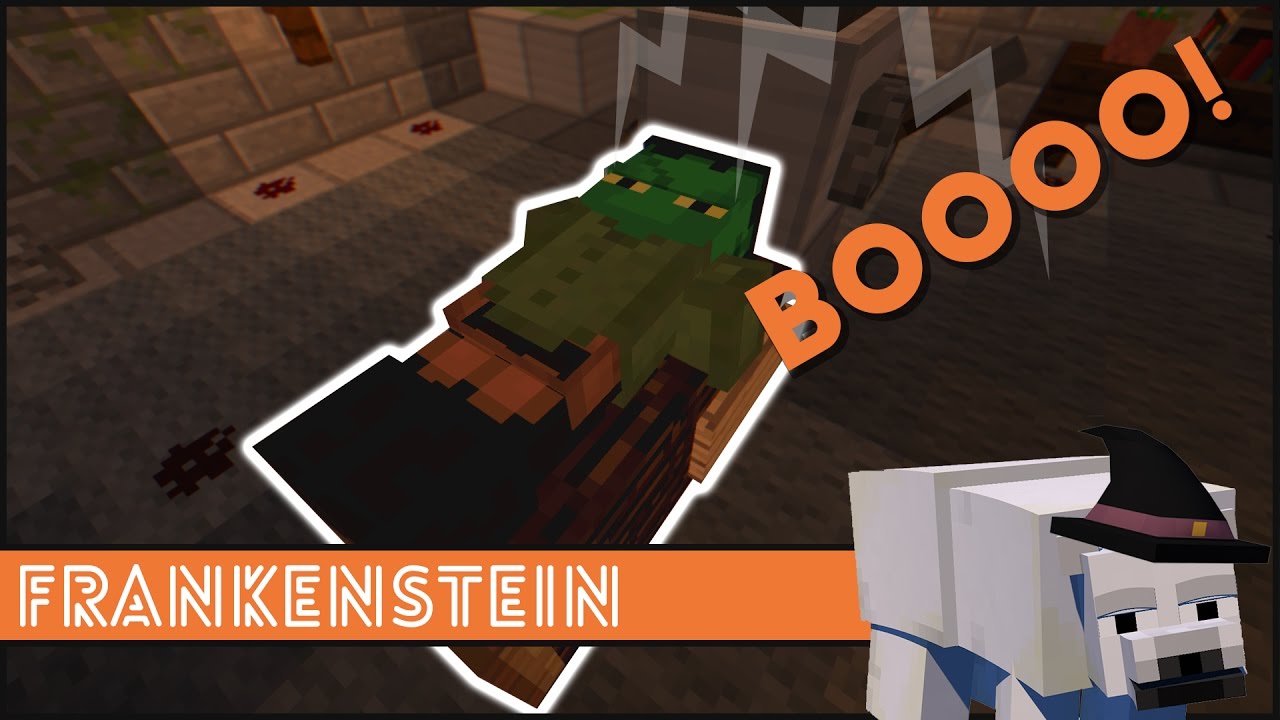 Minecraft - How To Make Frankenstein - YouTube