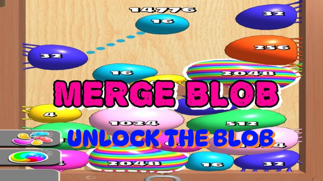 MERGE BLOBS TO GET HIGHEST POSIBLE SCORE! - YouTube