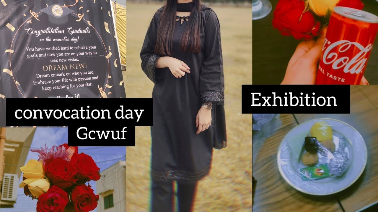 Textile students exhibition || GCWUF 2nd convocation || daily routine ...