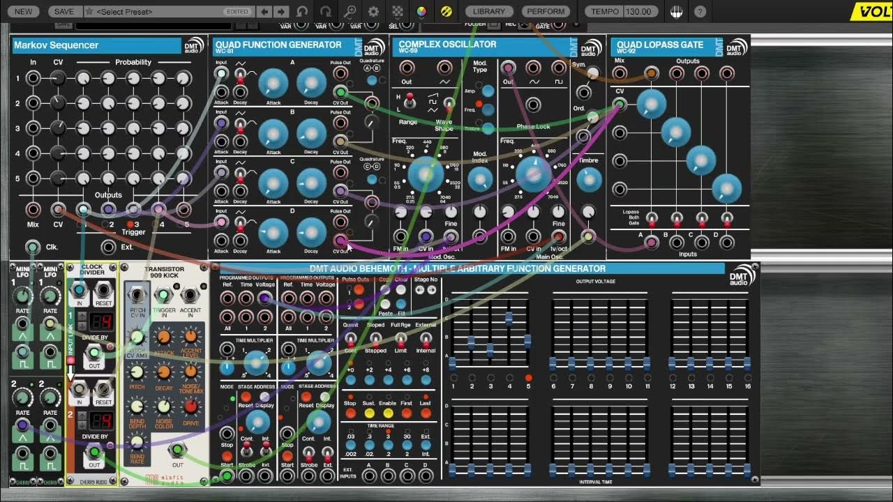 Markov Sequencer - WIP 21-11-2023 - DMT Audio - YouTube