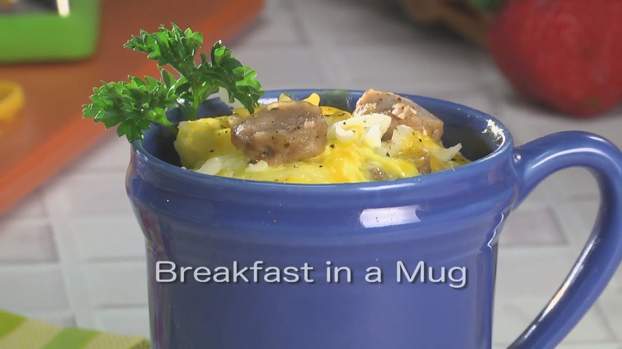 Mr. Food: Breakfast in a Mug - YouTube