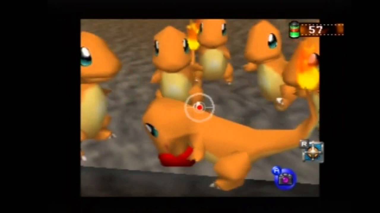 Pokémon Snap - Charmander 5660 - YouTube