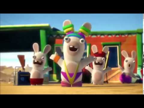 Rabbids invasion dancing - YouTube