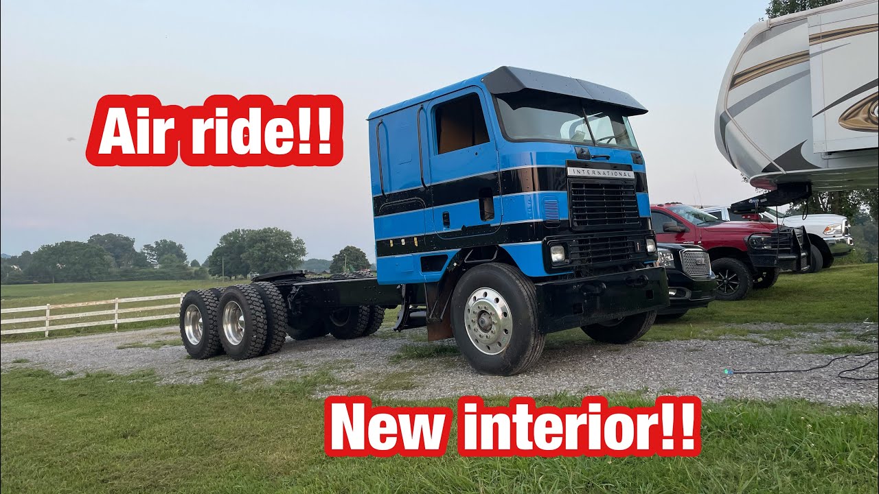 Getting the Air Force CAB-OVER ready For air ride and new interior ...