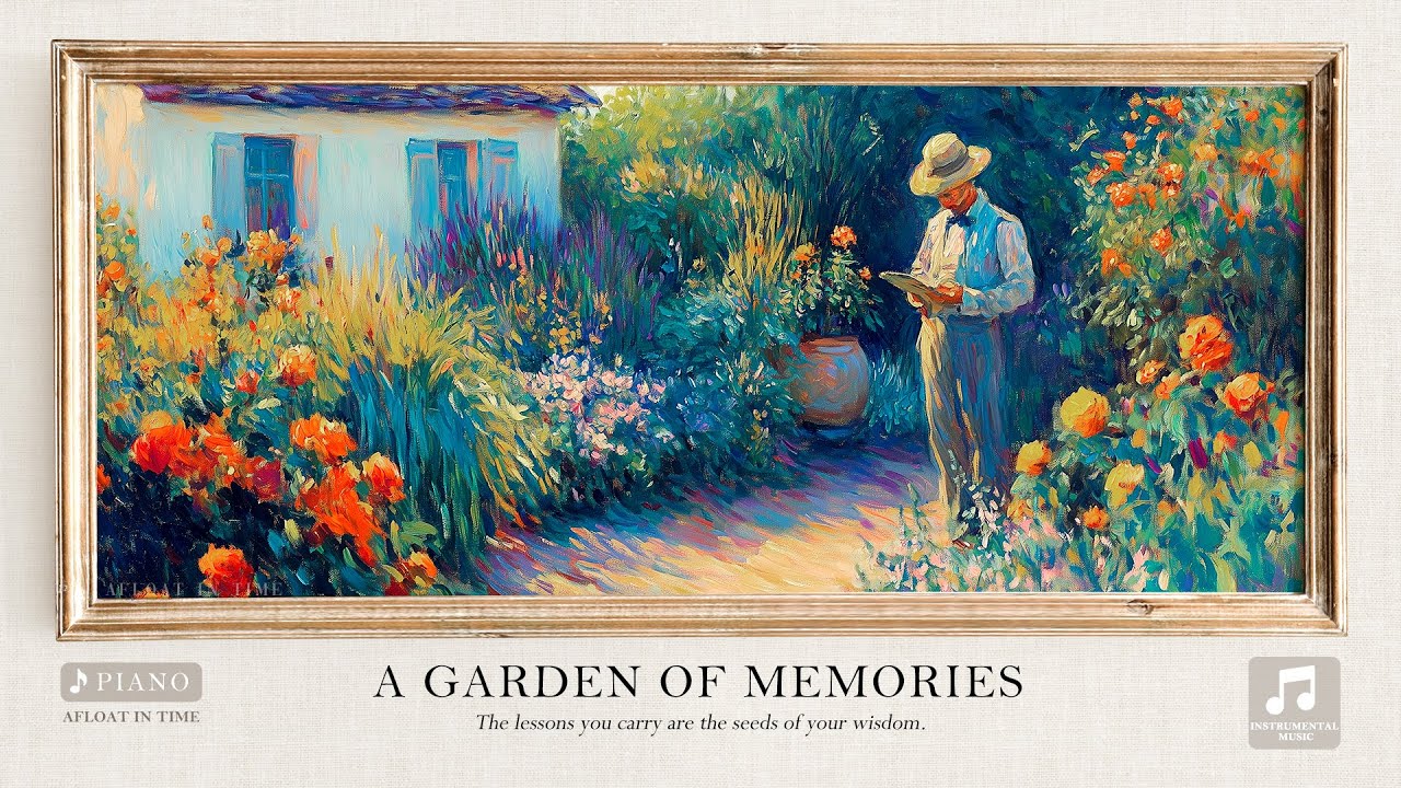 A Garden of Memories | Piano Music Playlist | Work Study Focus Reading ...