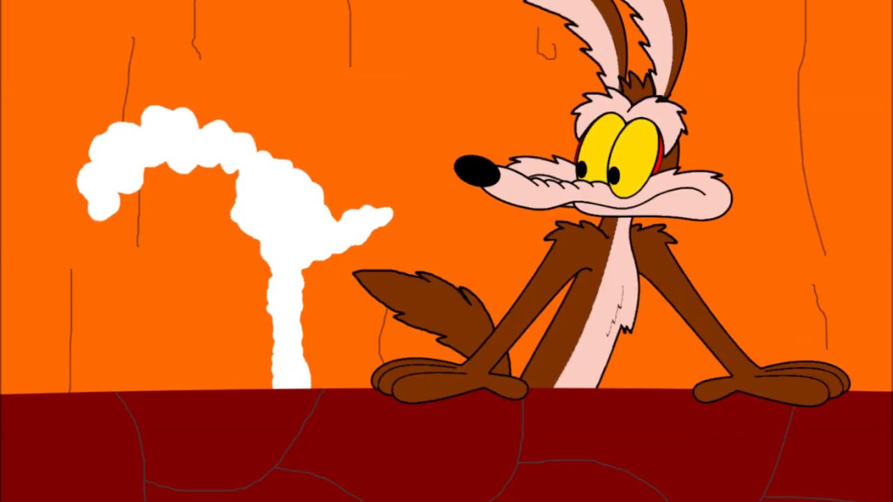 Animation - A simple yet classic Road Runner gag - YouTube