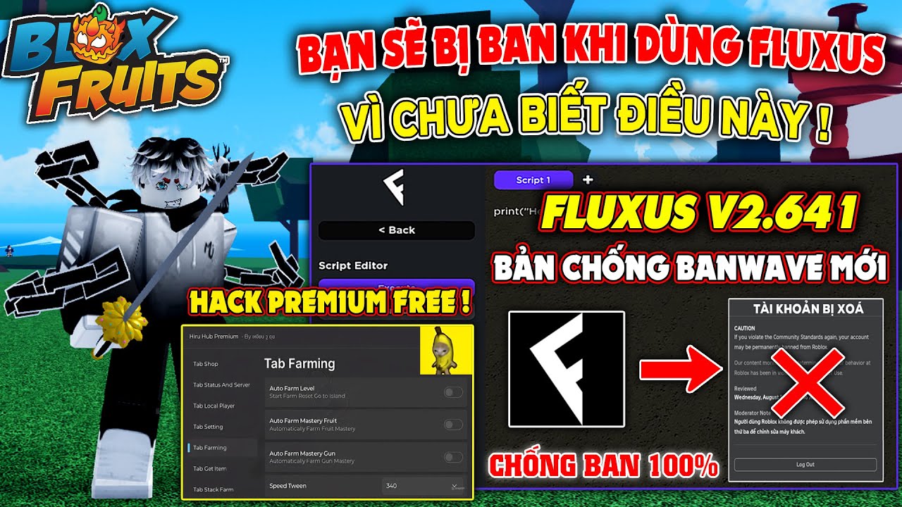 BẠN SẼ BỊ BAN VÌ DÙNG FLUXUS, KHI CHƯA BIẾT BẢN V2.641 MỚI NÀY ...