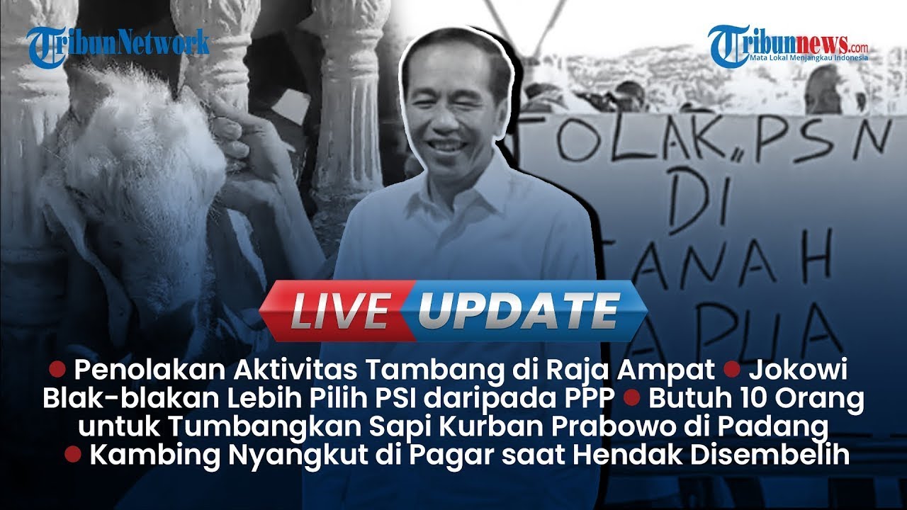 Aktivis Gelar Demo Tolak Aktivitas Tambang di Raja Ampat | Update ...