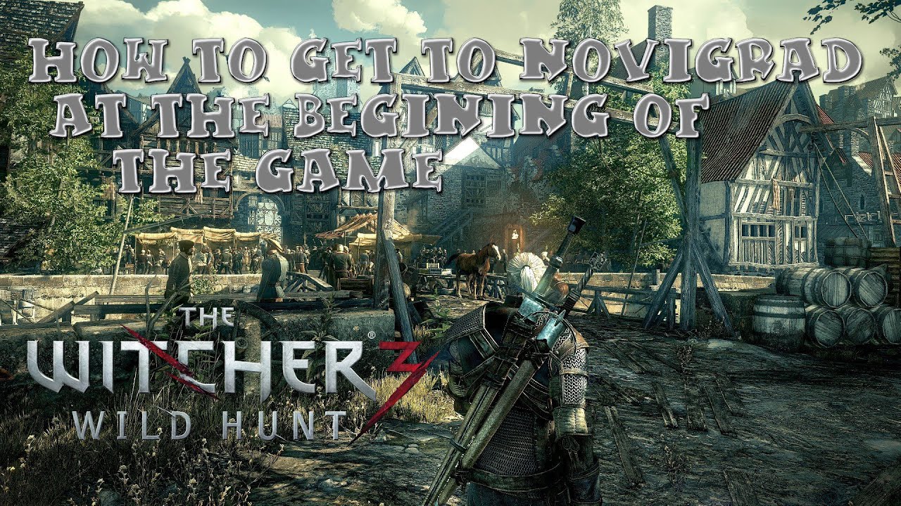 The Witcher 3 Get To Novigrad at Beginning of Game - YouTube