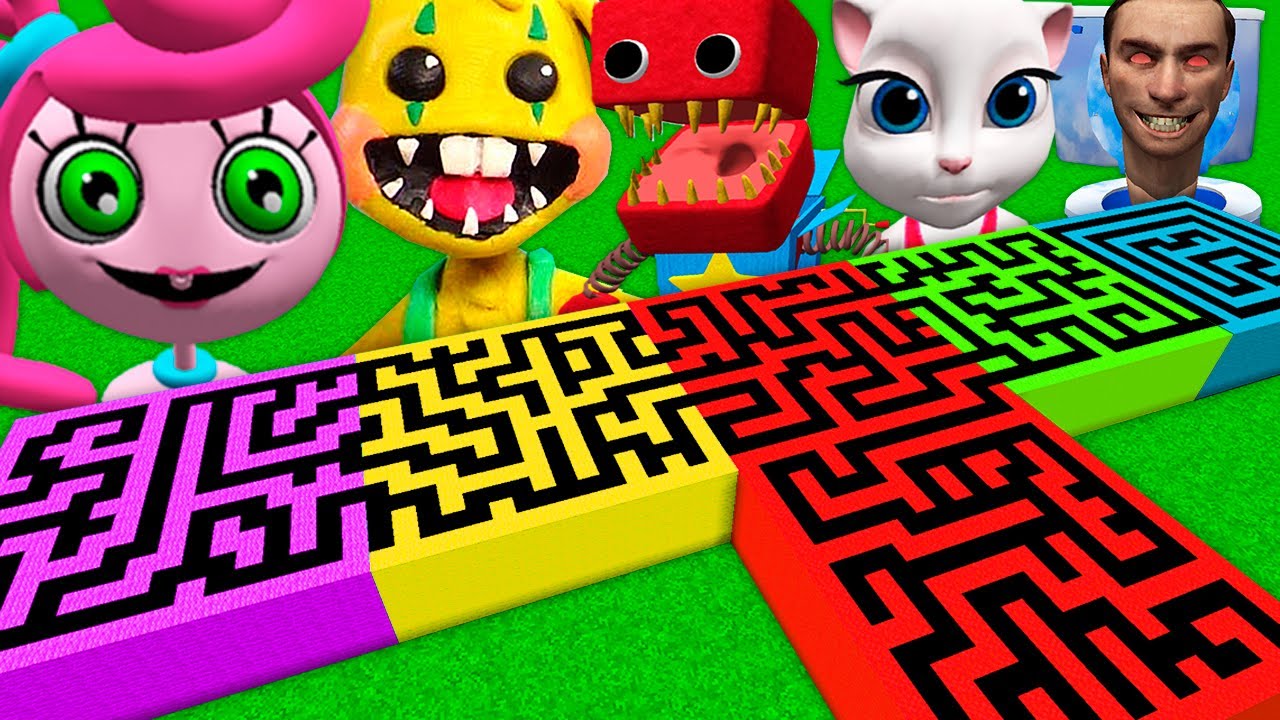 CHOOSE THE RIGHT LARGE MAZES SKIBIDI IN MINECRAFT - YouTube