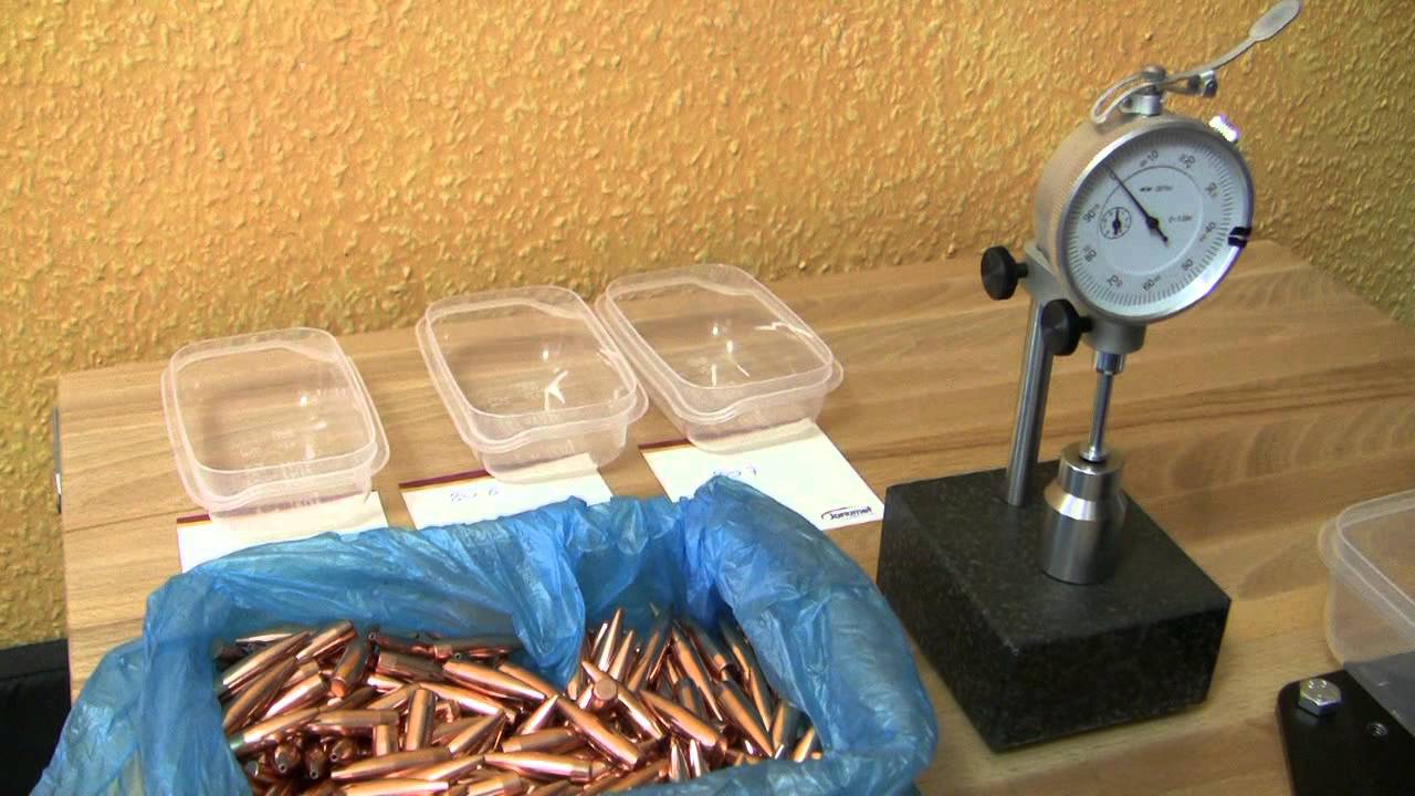 Sinclair Bullet Sorting Stand / German Version - YouTube