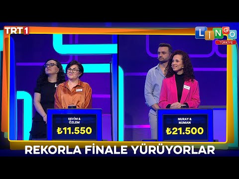 Nuray & Numan'dan yarışmanın ilk 3 etap rekoru | Lingo Türkiye 251. Bölüm