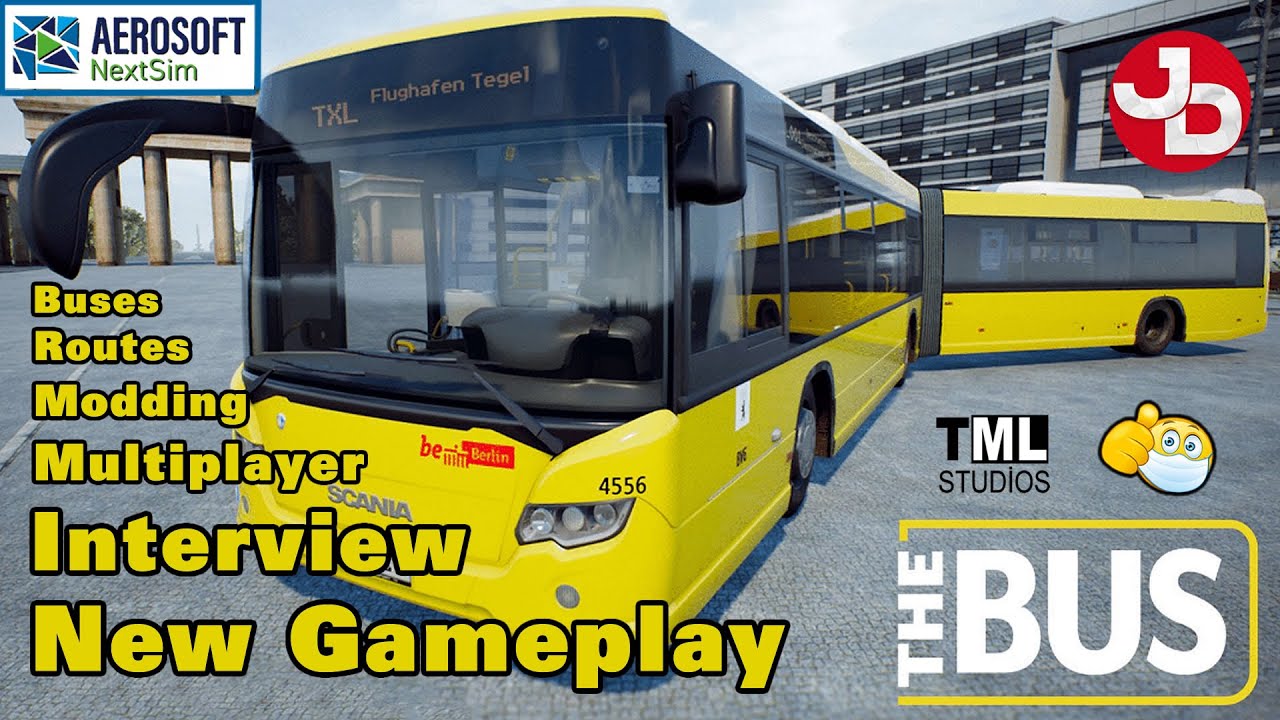 🚍 THE BUS | INTERVIEW & GAMEPLAY! | Multiplayer, Buses, Release Date 🚍 ...
