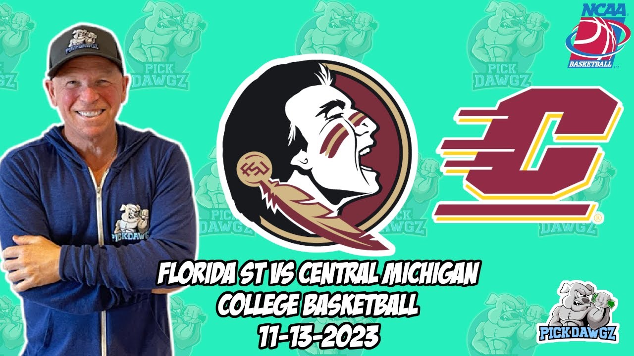 Florida State vs Central Michigan 11/13/23 Free College Basketball ...