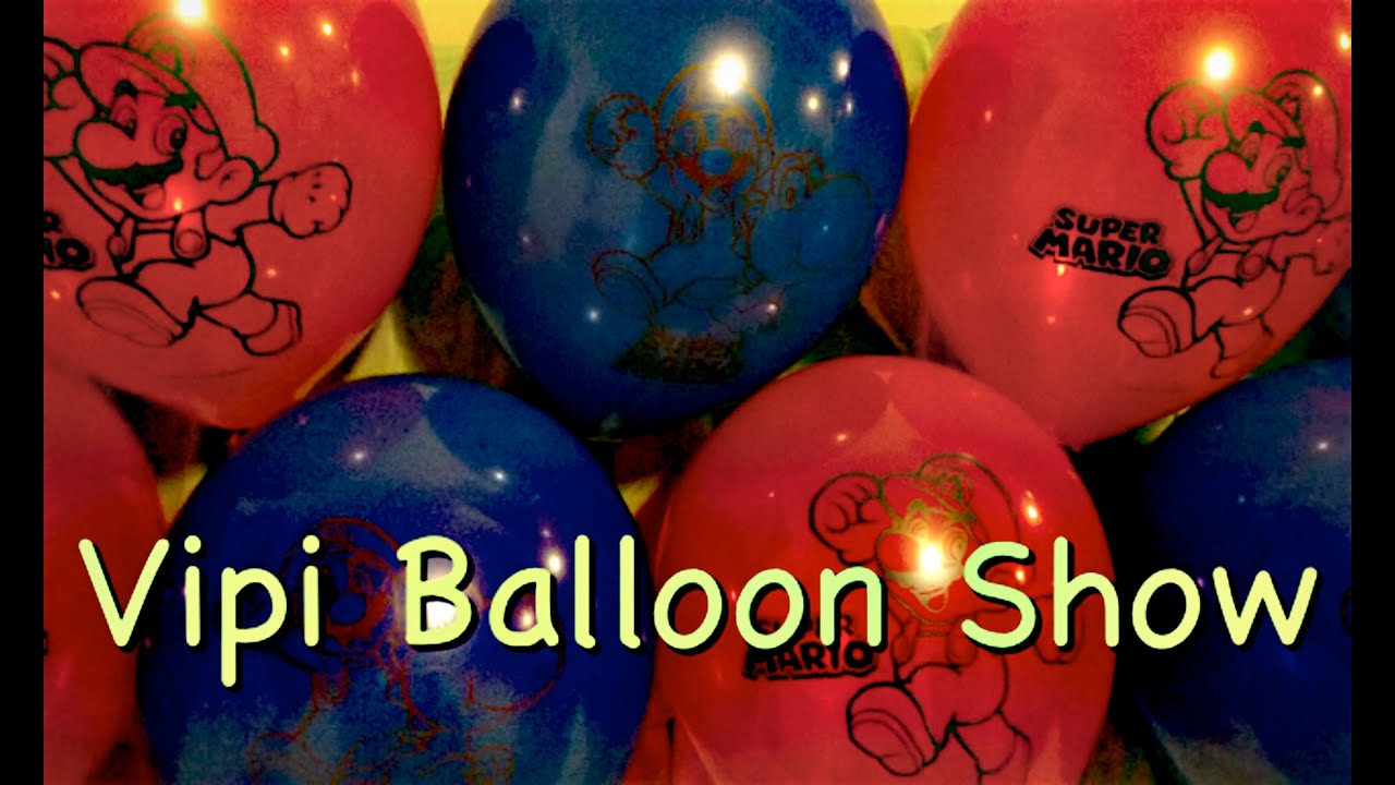 Super Mario Balloons Pop! - YouTube