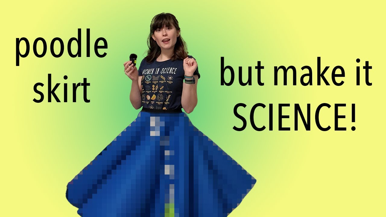 I Made a Science Poodle Skirt | 1950s Science Outfit Part 1 - YouTube