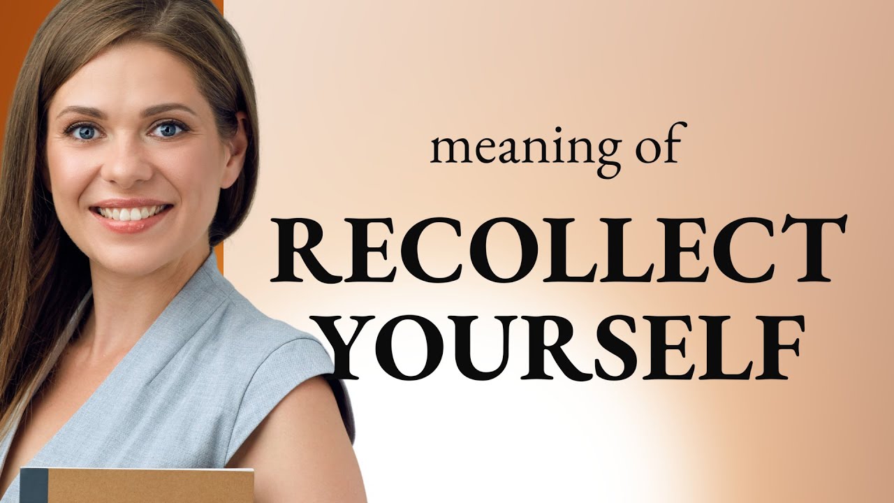 Mastering Your Emotions: The Power of "Recollect Yourself" - YouTube