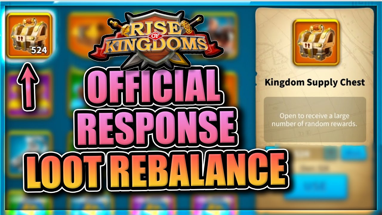 Lilith RESPONDS - Buffs for Kingdom Supply Chests in Rise of Kingdoms ...