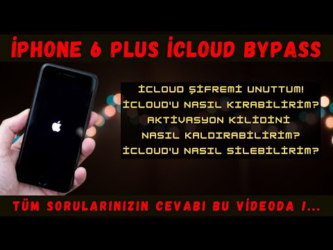 iPhone 6 Plus iCloud Bypass - iPad & iPhone Şifre Nasıl Kırılır? - İCLOUD Kilidi Nasıl Kırılır?